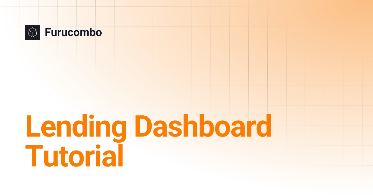 Lending Dashboard Tutorial | Furucombo